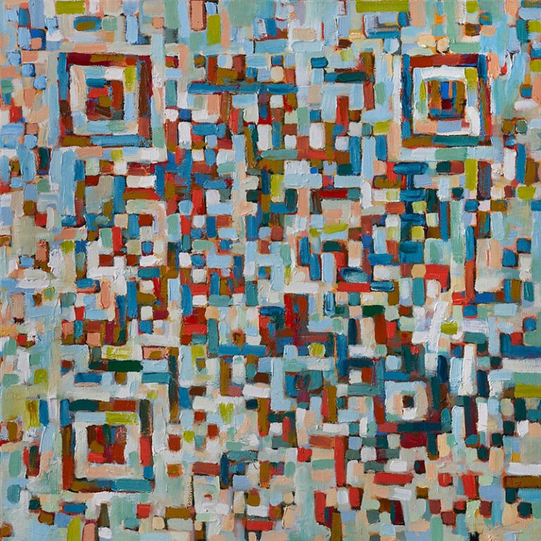 QR Code Paintings - trevorjonesart